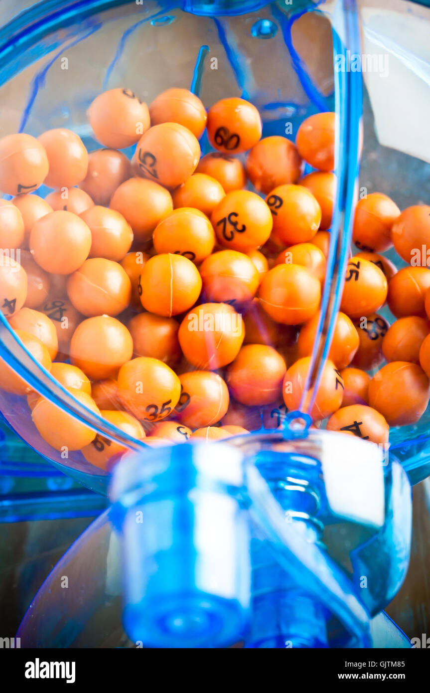Lottery balls hi-res stock photography and images - Alamy
