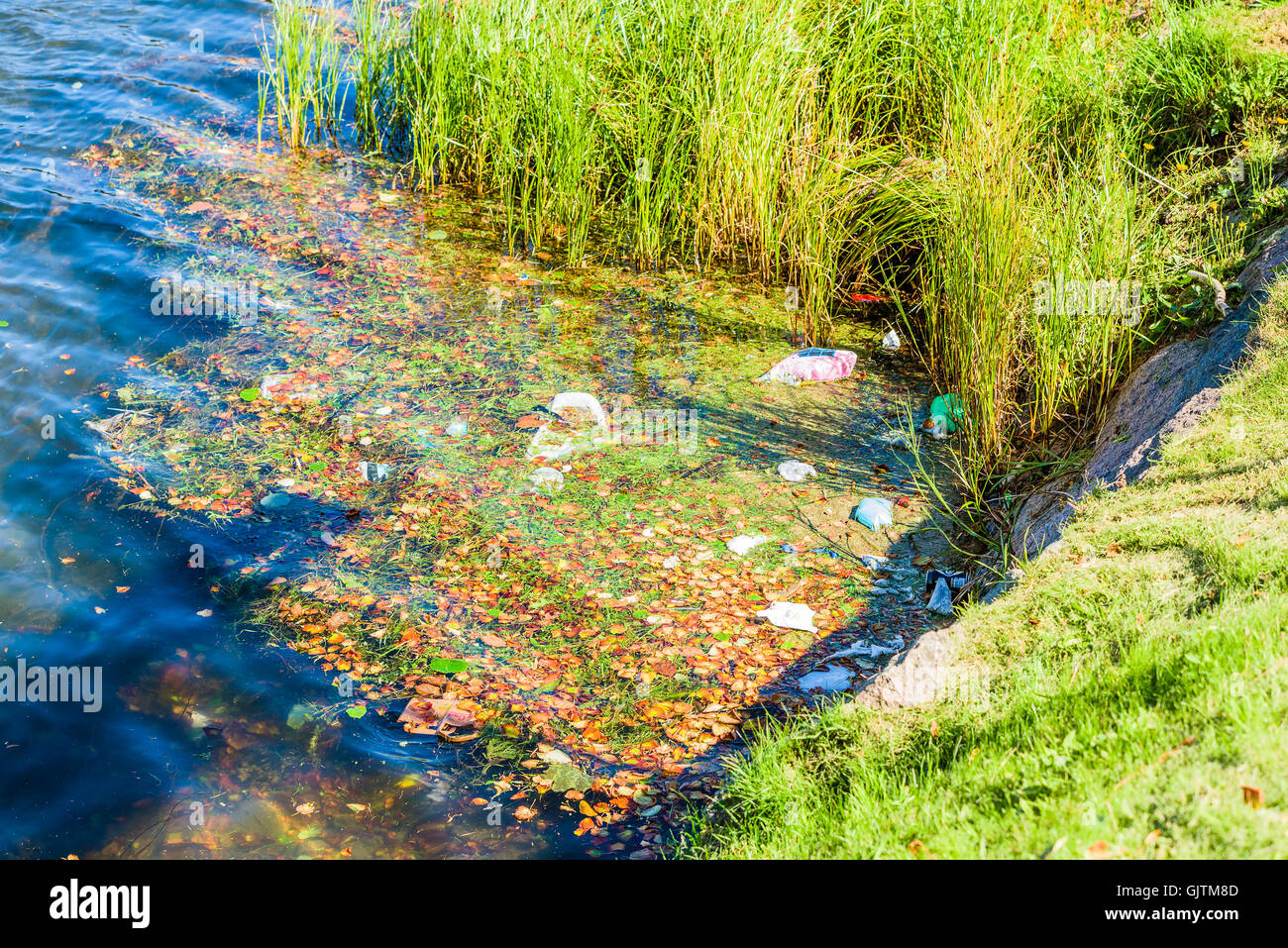 Micro plastic pollution lake High Resolution Stock Photography and ...