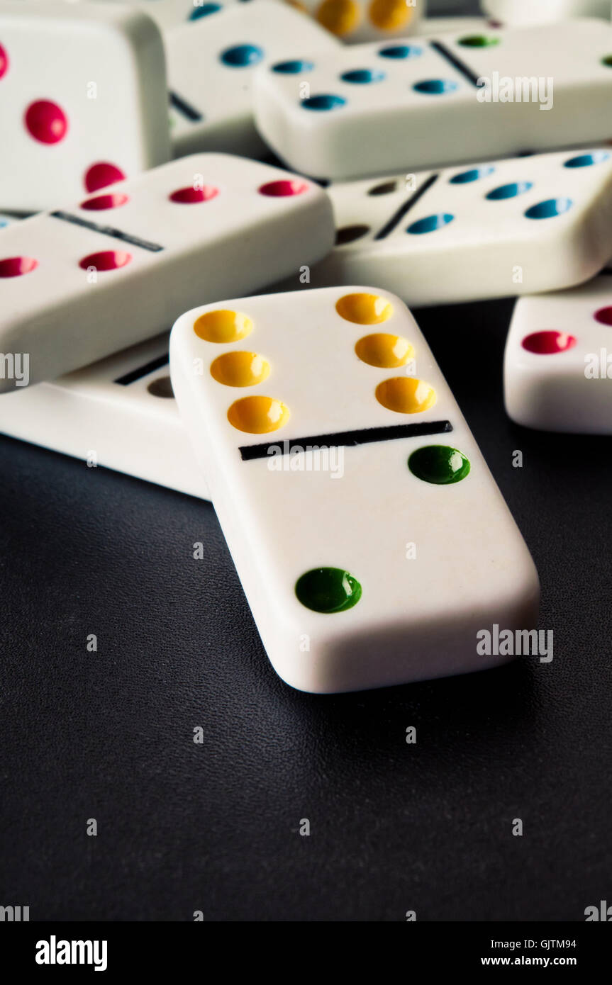 Domino tiles hi-res stock photography and images - Alamy