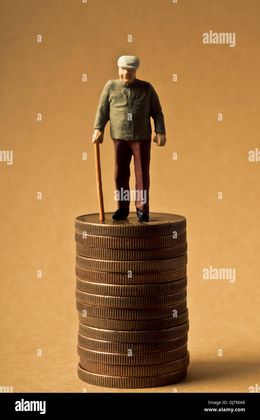 retirement and pension concept Stock Photo - Alamy