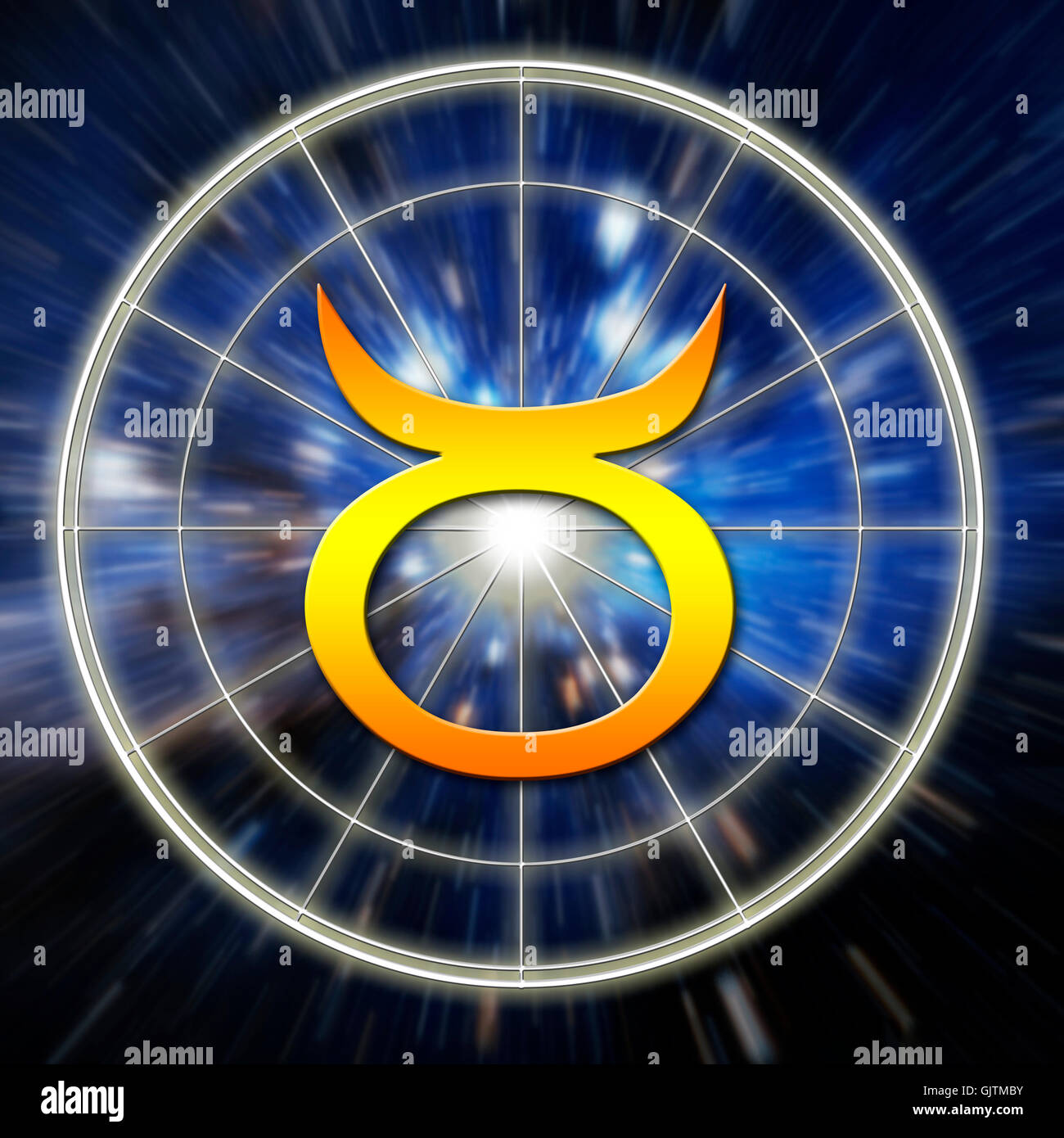 zodiac sign of Taurus Stock Photo - Alamy