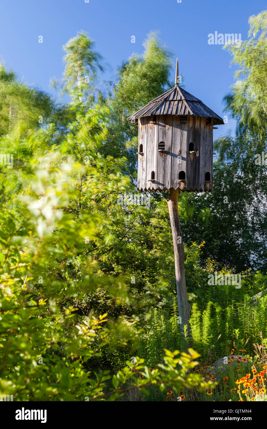 Dovecote, rural farm, Podlasie, Poland, Europe Stock Photo - Alamy