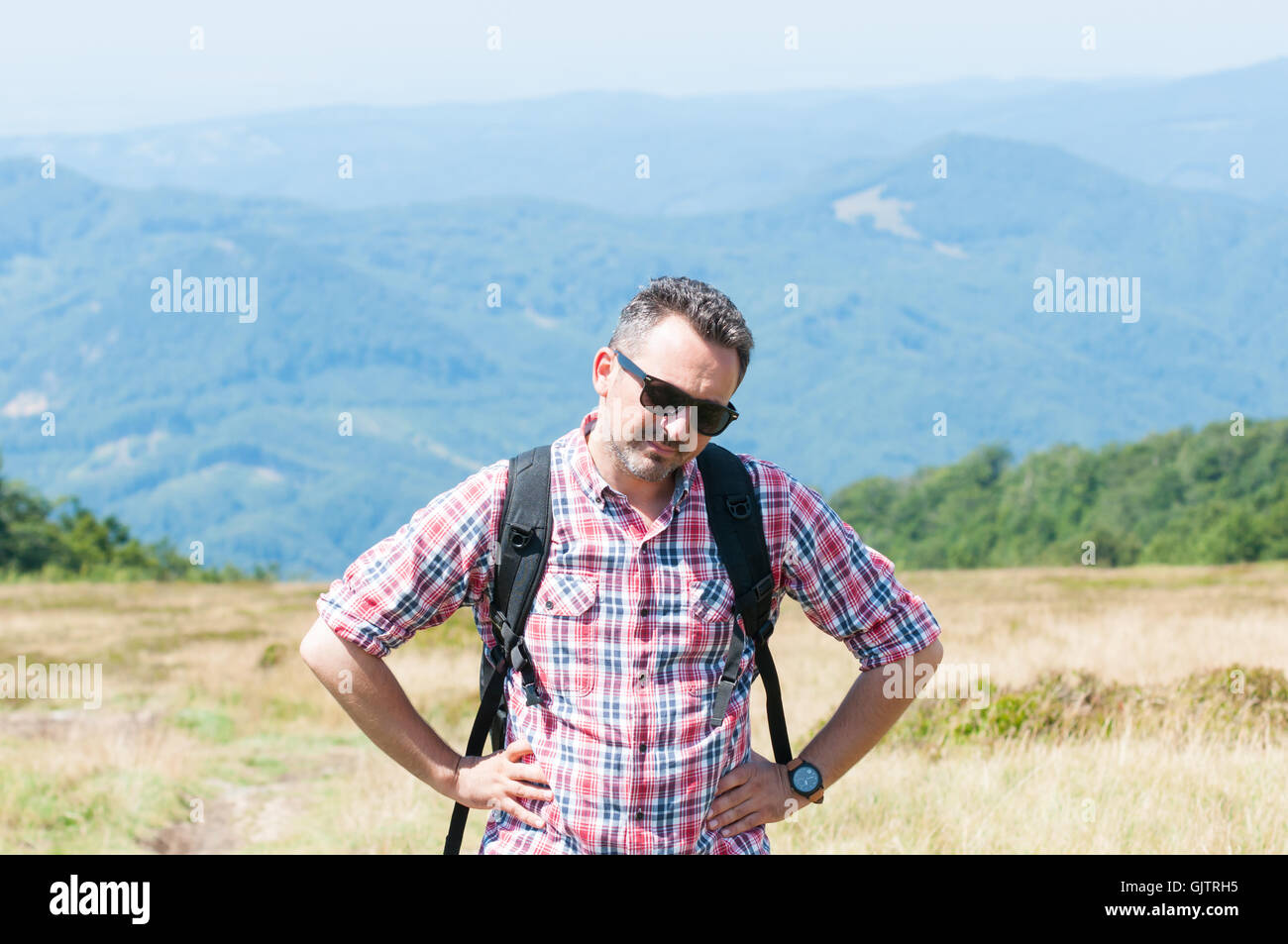 Tired mountaineer hi-res stock photography and images - Alamy