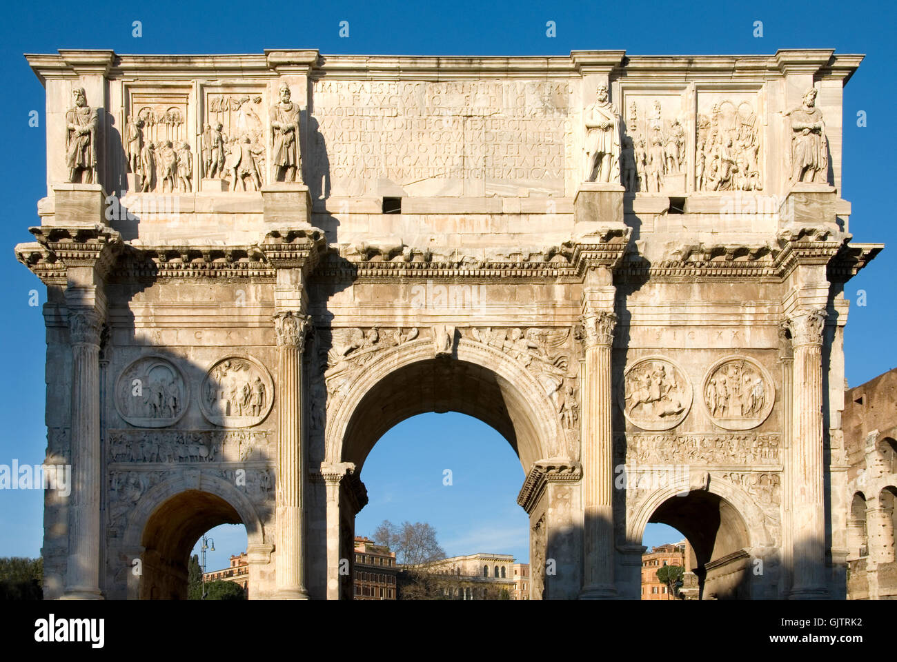 monument arch Rome Stock Photo - Alamy
