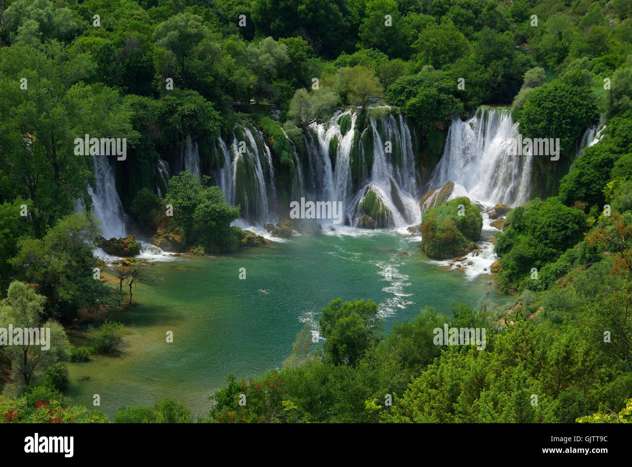 kravica - kravica waterfall 01 Stock Photo - Alamy