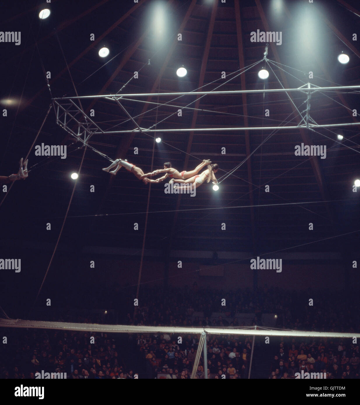 1980s circus acrobats hi-res stock photography and images - Alamy
