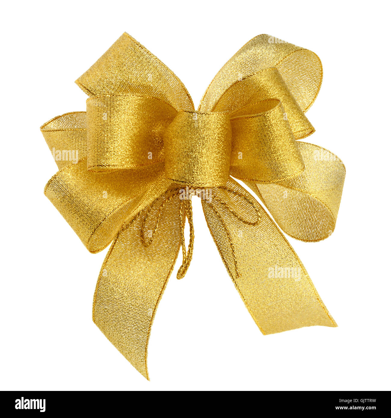 elegant gold bow Stock Photo - Alamy