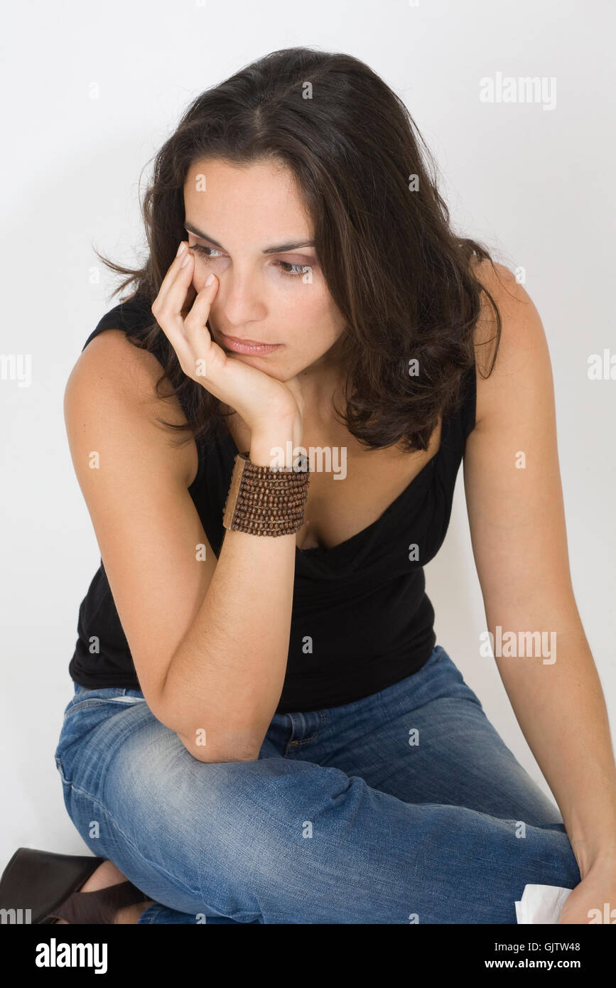 woman with depression Stock Photo - Alamy