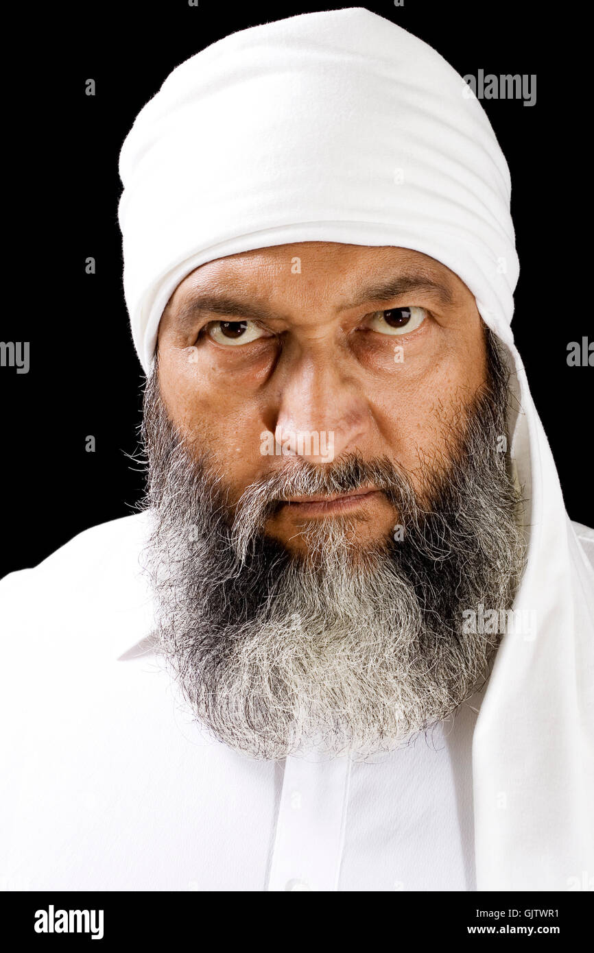 Angry Man And Long White Beard High Resolution Stock Photography and ...