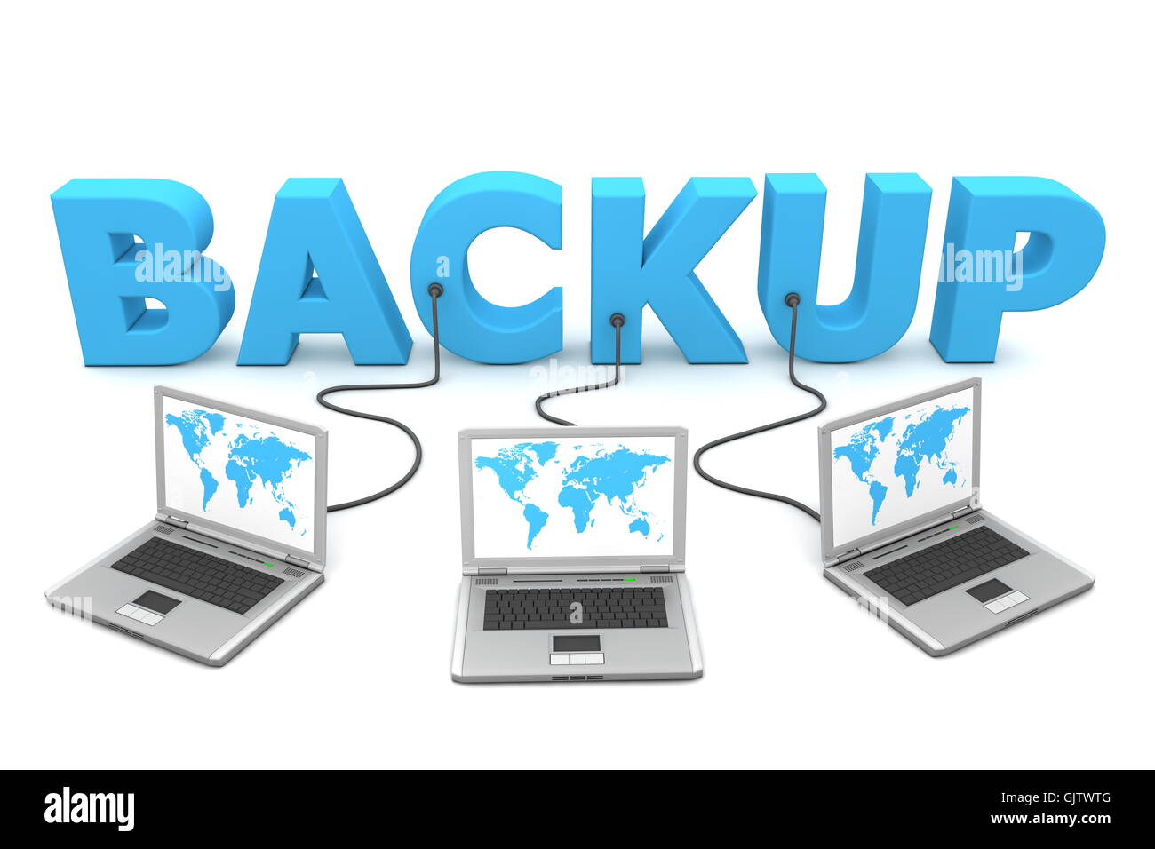 blue laptop notebook Stock Photo - Alamy