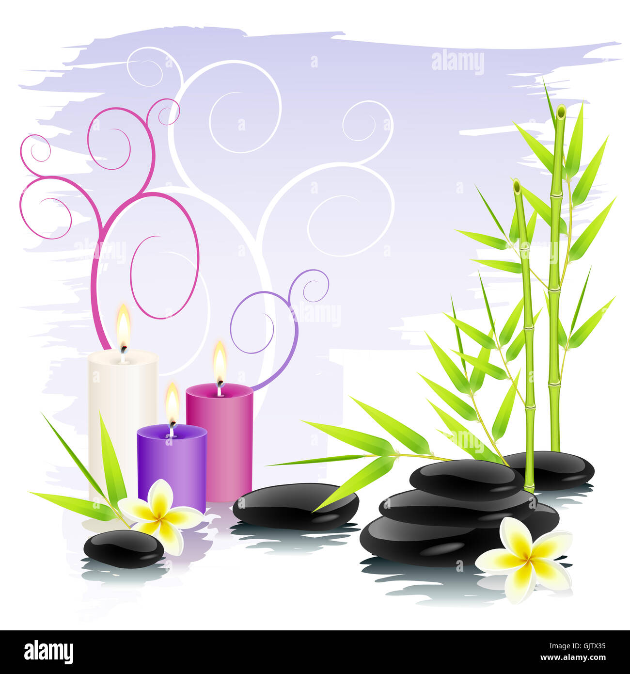 relaxation stone wellness Stock Photo - Alamy