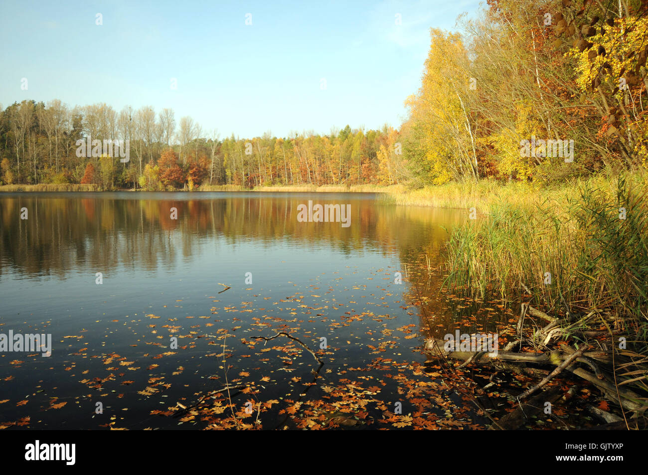 fresh water lake inland water Stock Photo - Alamy