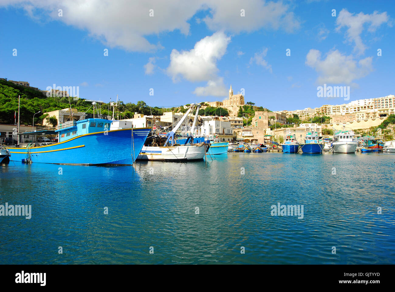 Mgarr harbour hi-res stock photography and images - Alamy