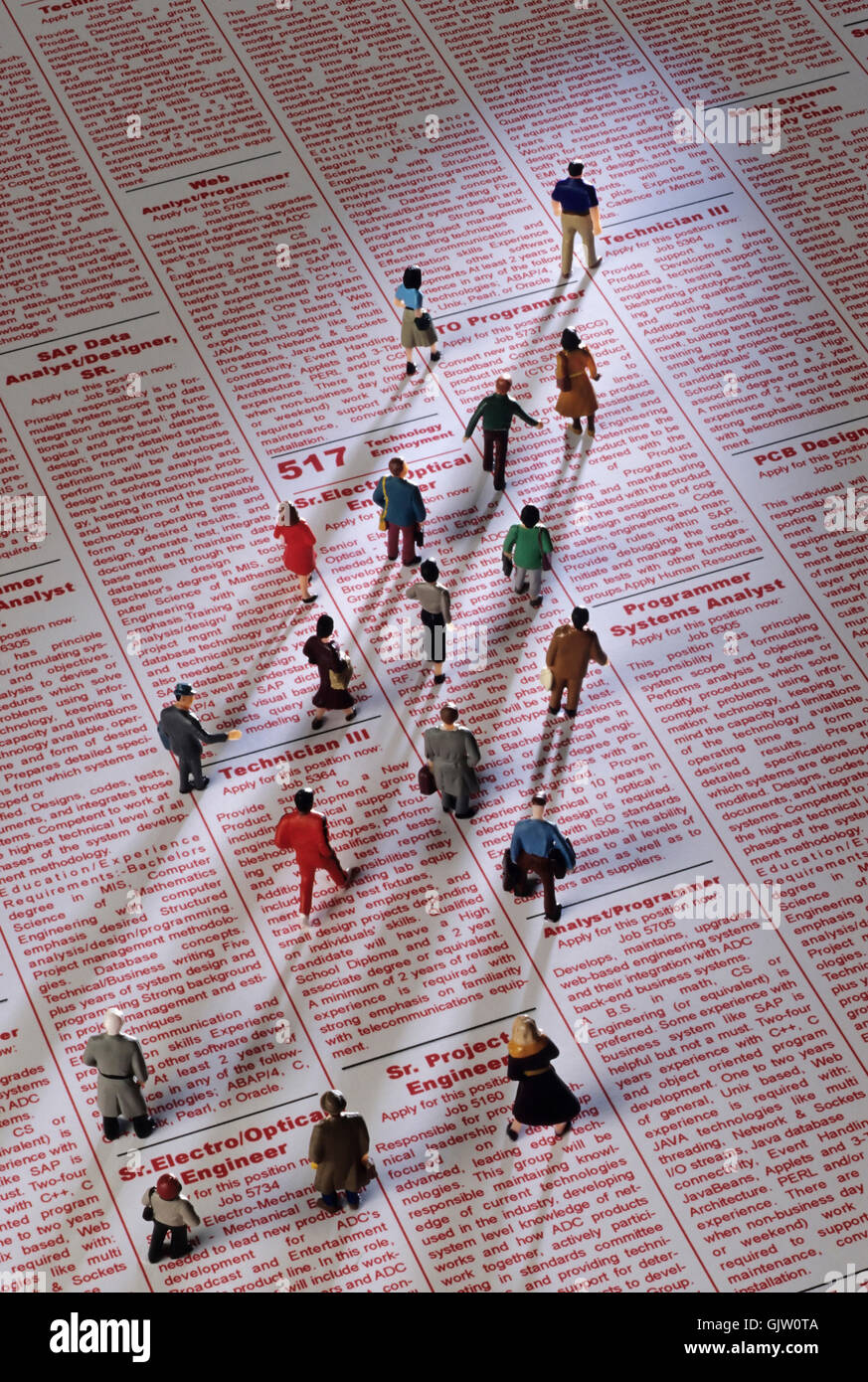 newspaper journal humans Stock Photo - Alamy