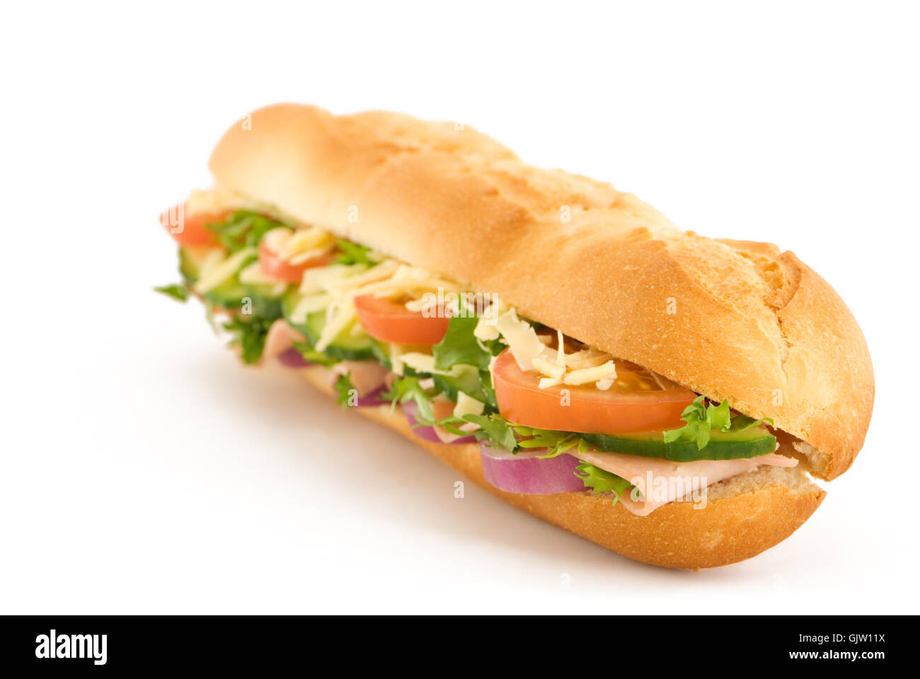 Savoury sandwich Cut Out Stock Images & Pictures - Alamy