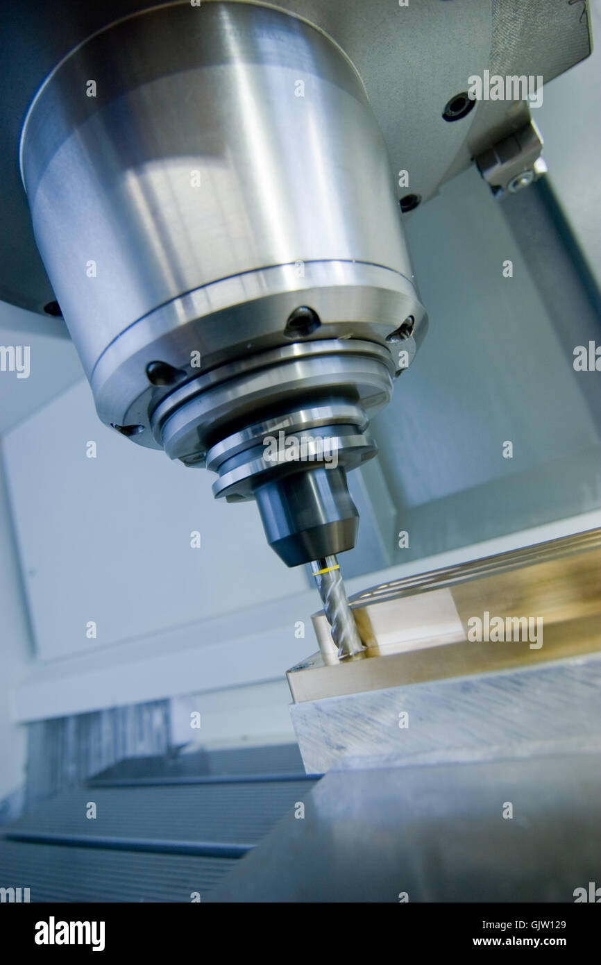 cnc milling machine Stock Photo - Alamy