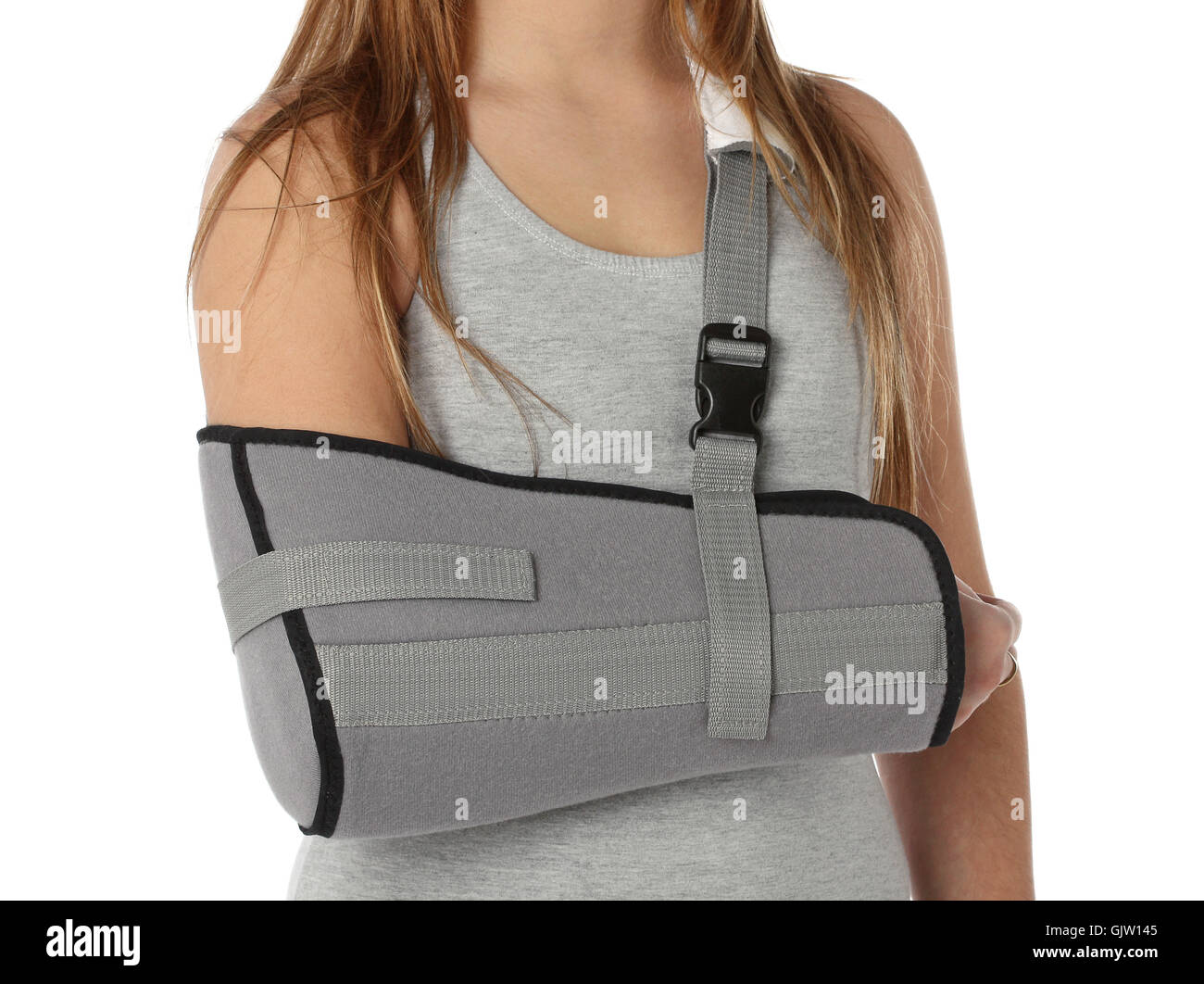 Fractured arm cast hi-res stock photography and images - Alamy