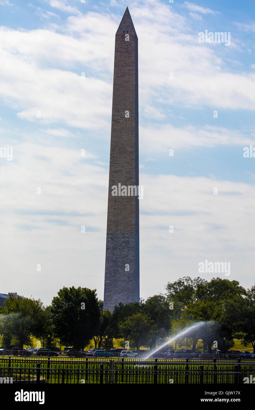 washington DC, view of the famous obelisk Stock Photo - Alamy