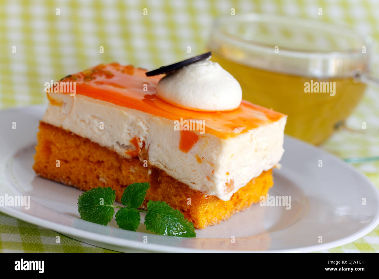 orange tea cake Stock Photo - Alamy