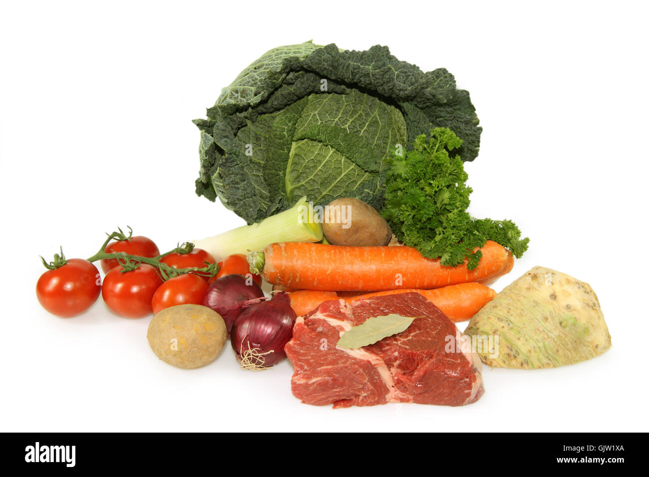 mulligan boiling meat pottage Stock Photo - Alamy