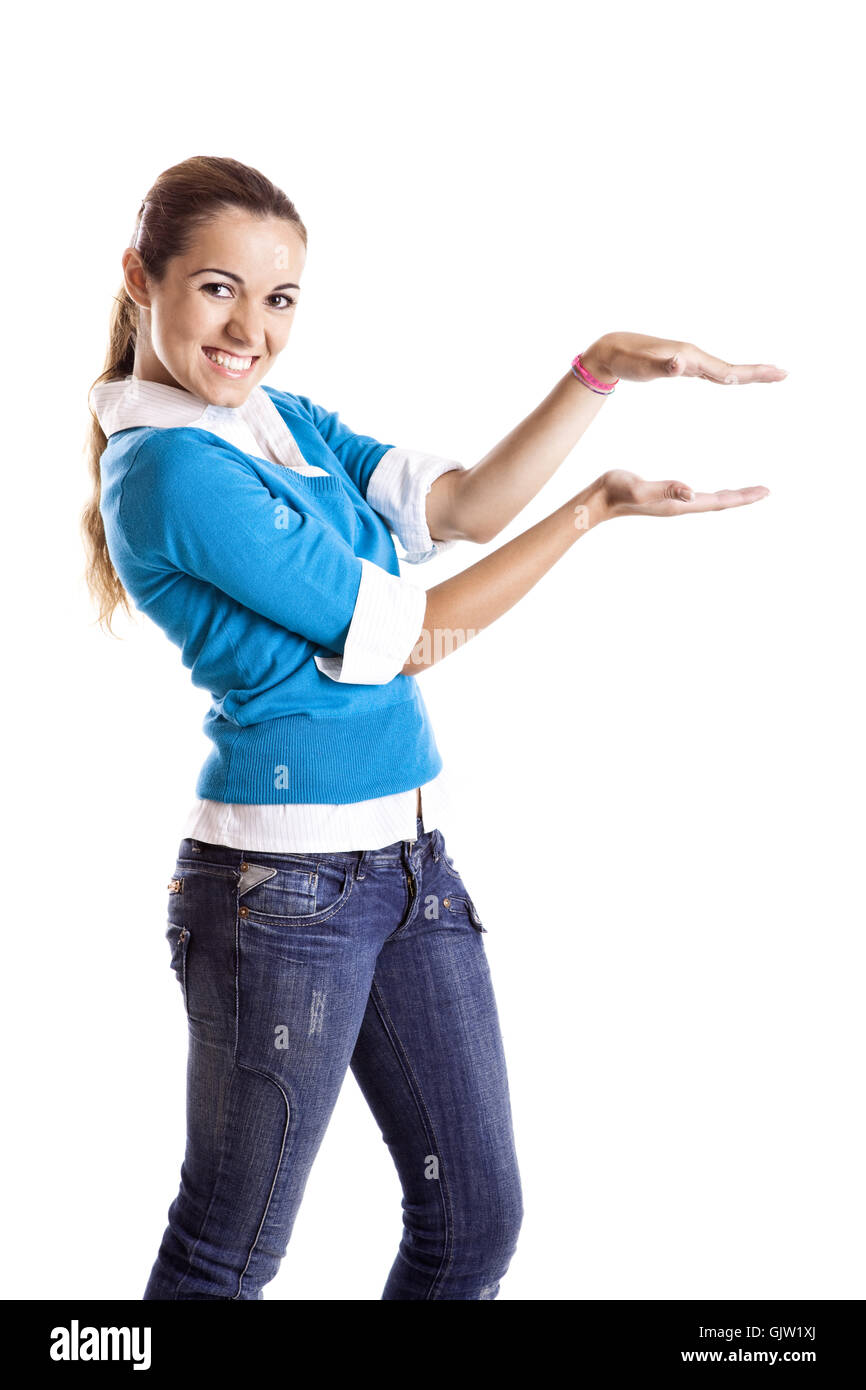 Woman ok friendly kind hi-res stock photography and images - Alamy