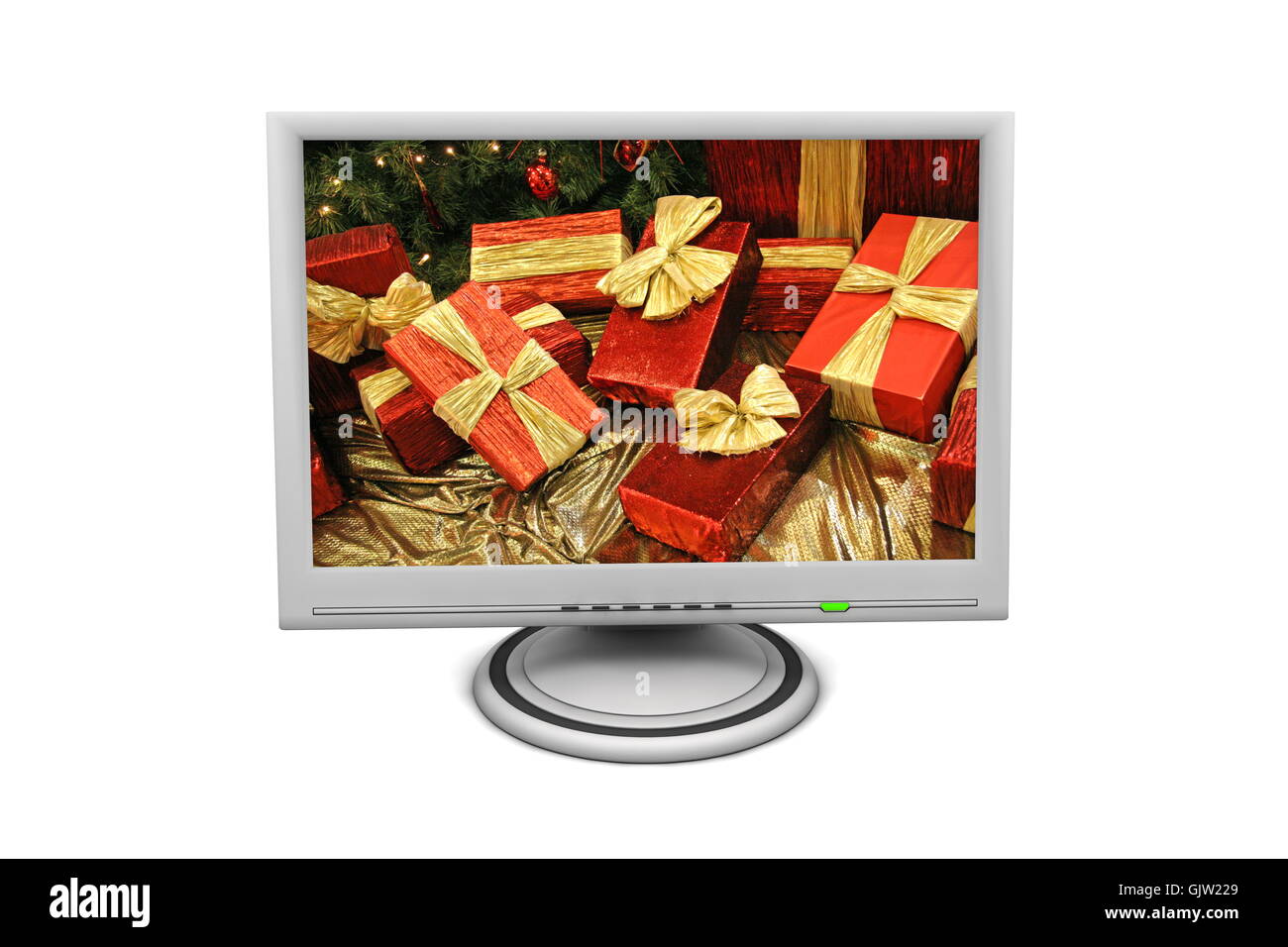 3d yellow gift box Cut Out Stock Images & Pictures - Alamy