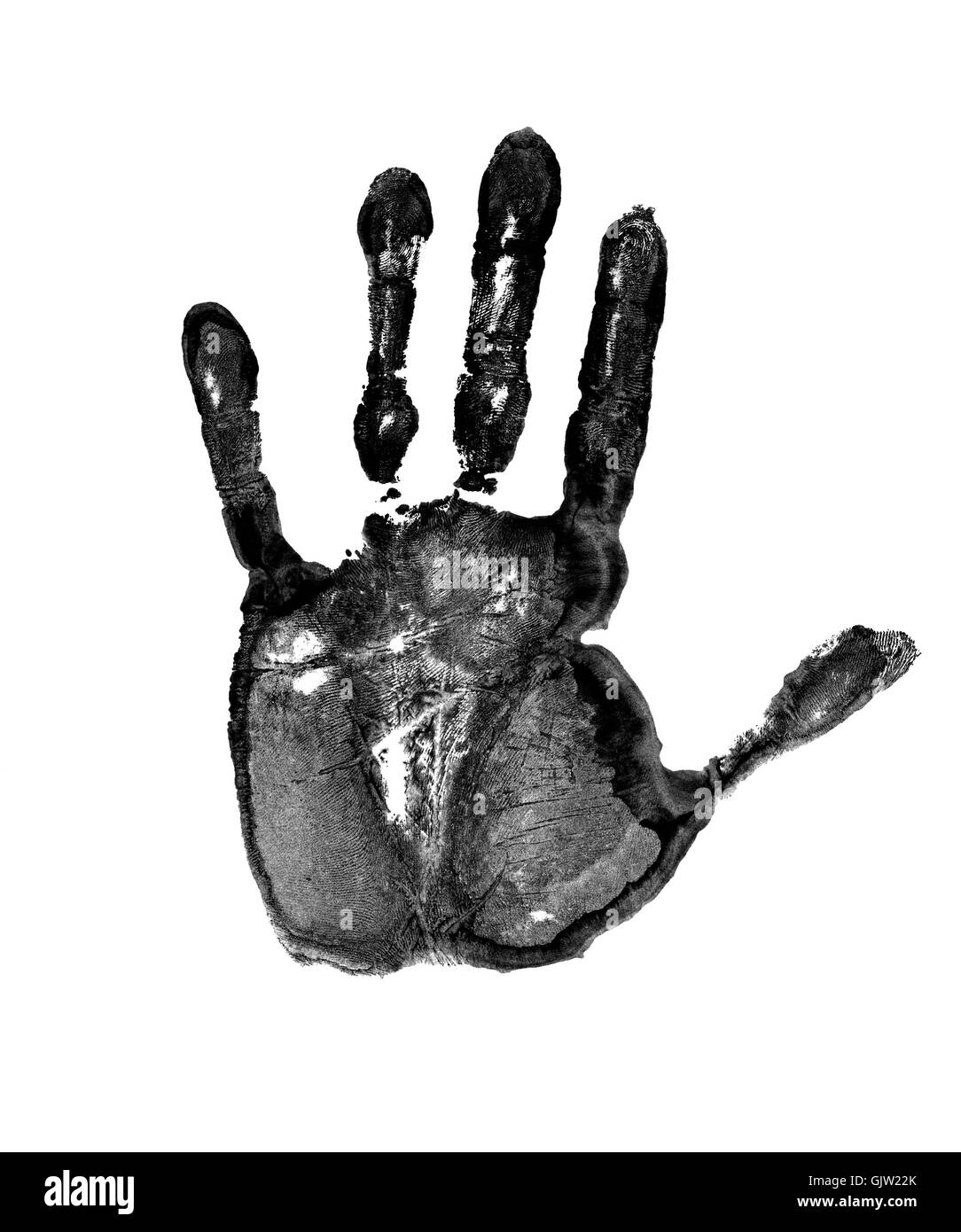 Open palm Black and White Stock Photos & Images - Alamy