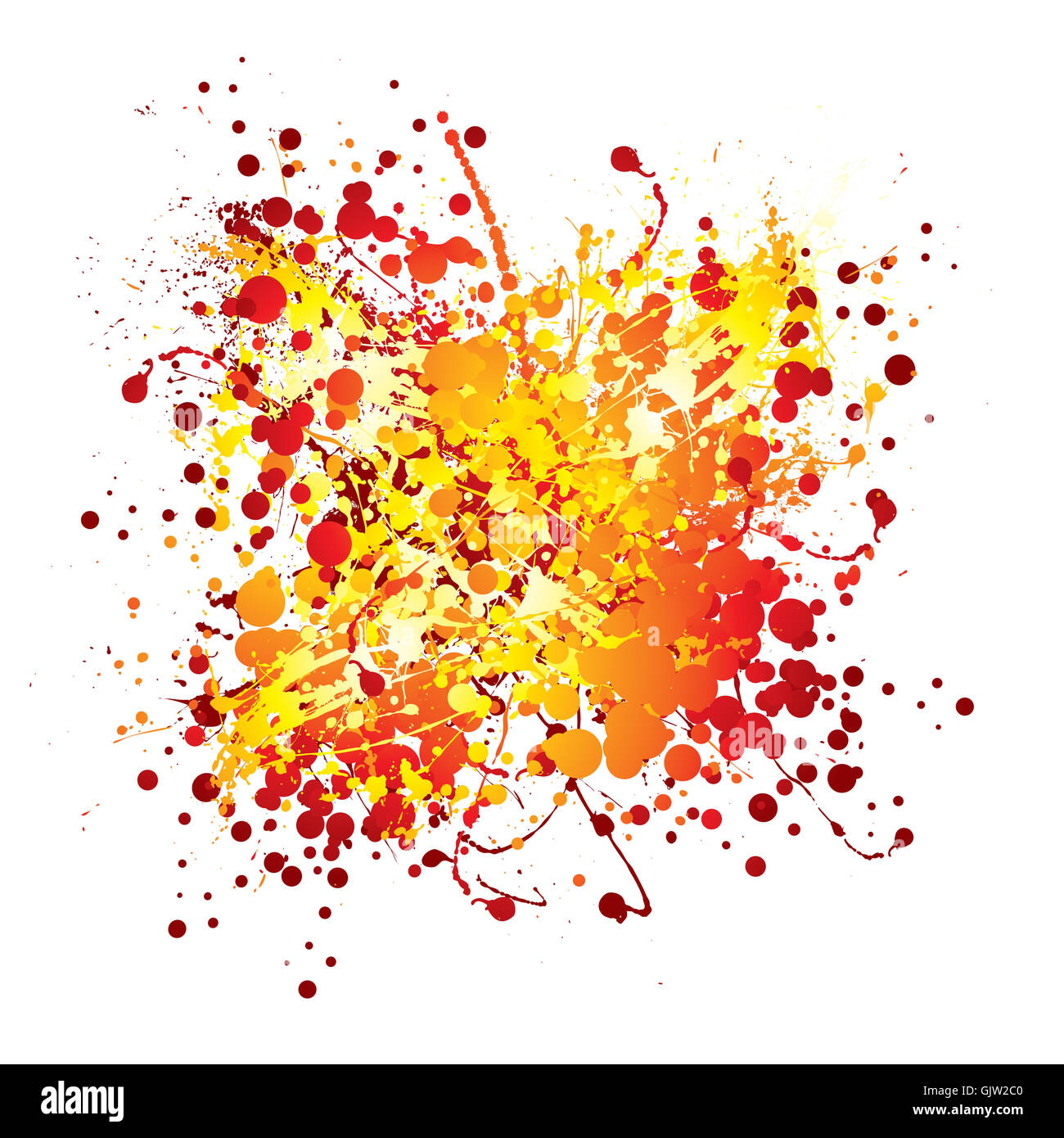 Paint splodge splash hi-res stock photography and images - Alamy