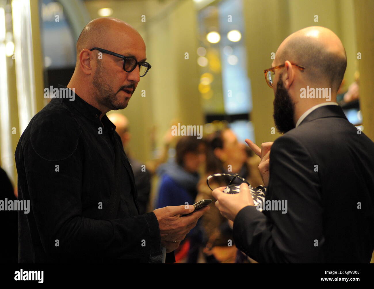 Retired Italian footballer Walter Zenga goes shoe shopping at Miu Miu ...