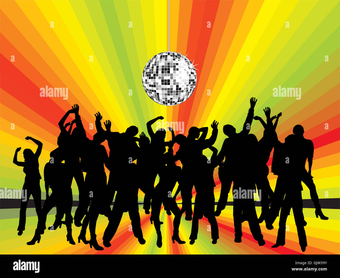 disco music party Stock Photo - Alamy
