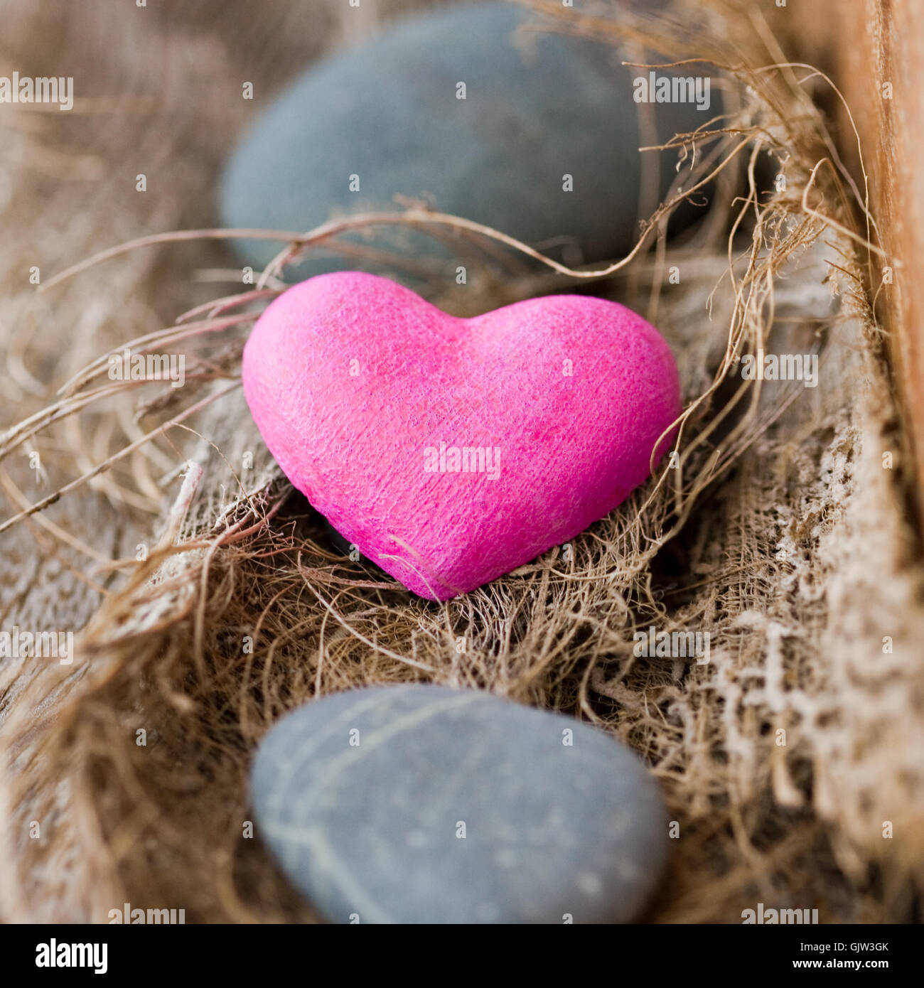 pink stone heart Stock Photo - Alamy