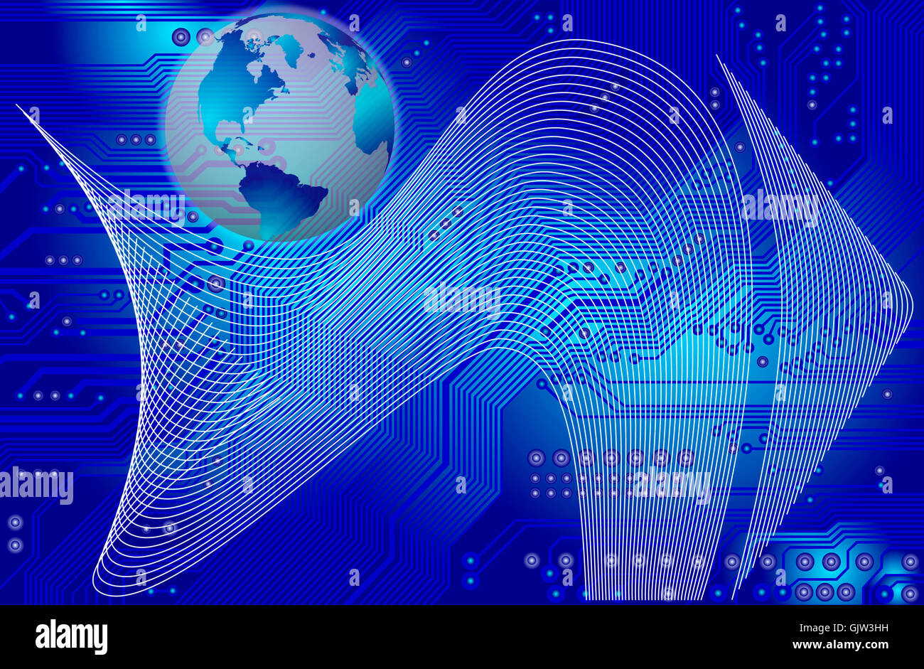 industry communication connection Stock Photo - Alamy