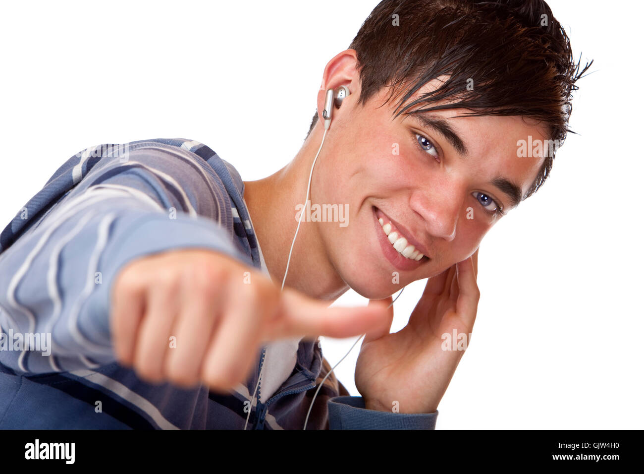 music teenager student Stock Photo - Alamy