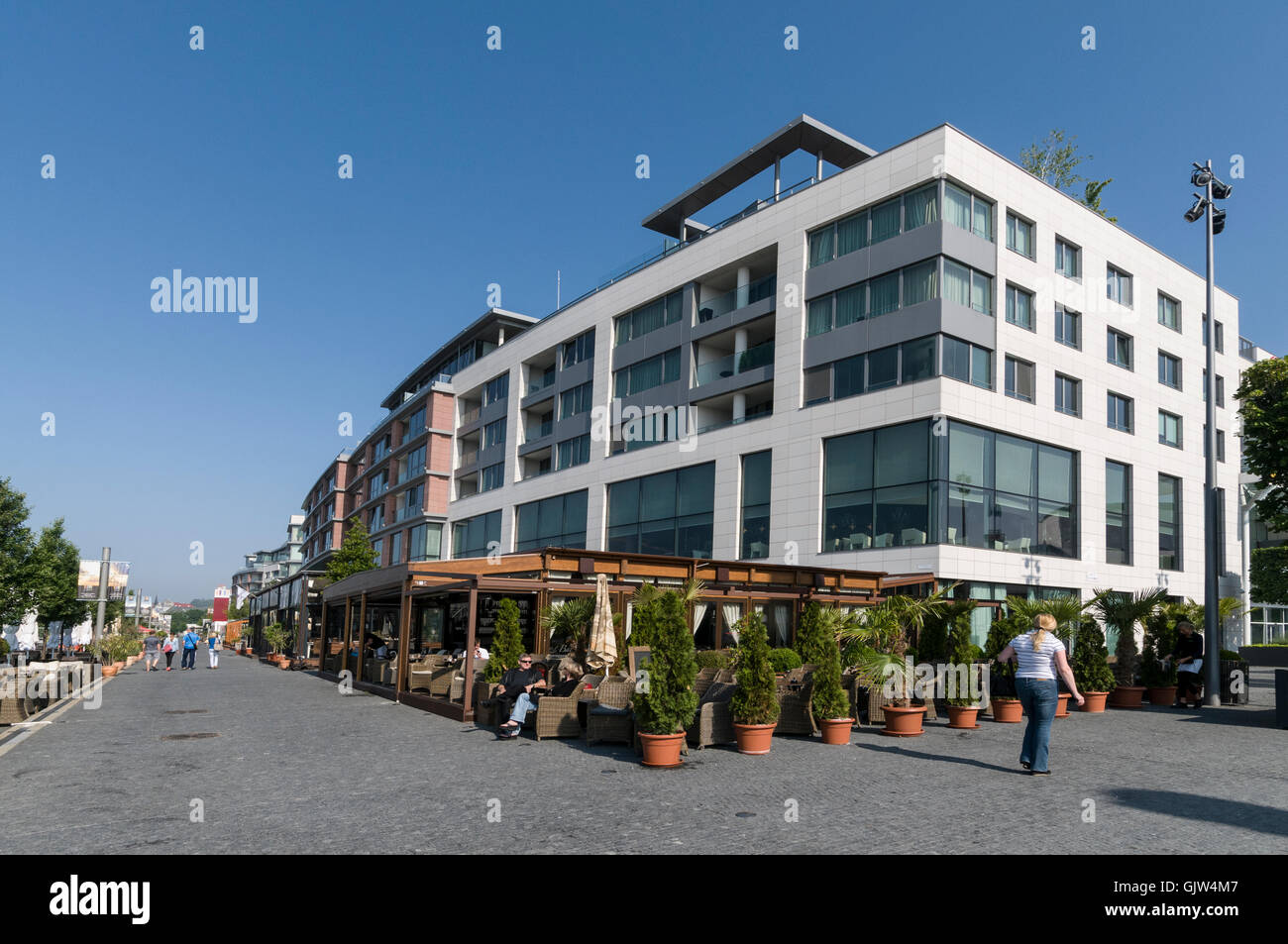 Eurovea shopping centre bratislava slovakia hi-res stock photography ...