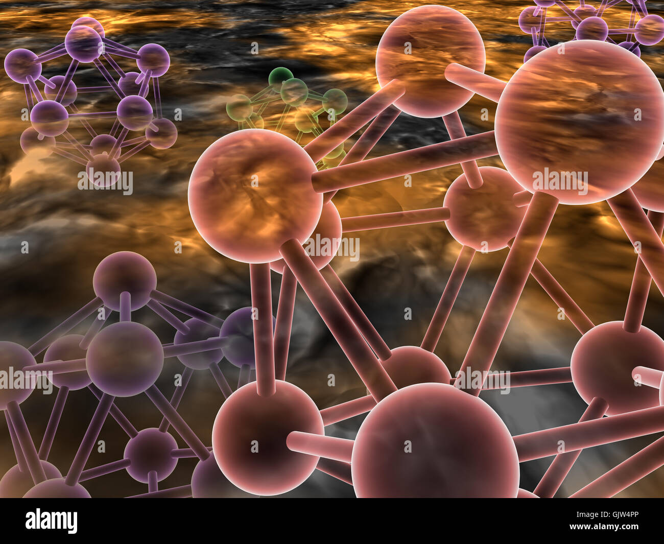 science cell virus Stock Photo - Alamy
