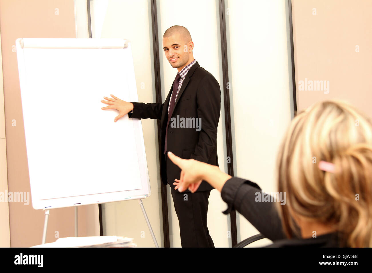 Indicate questioning hi-res stock photography and images - Alamy
