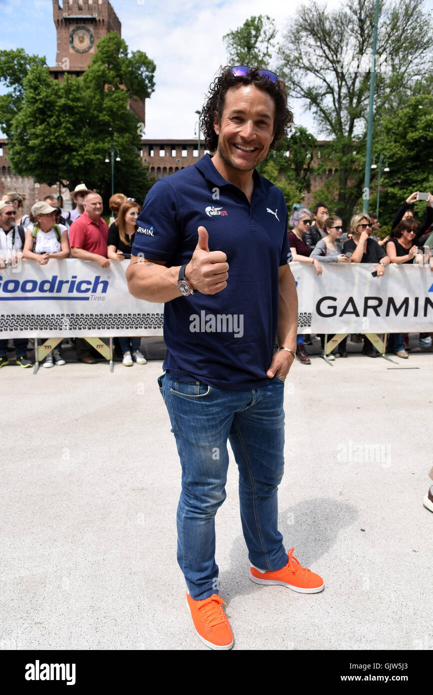 Milan, 08/05/2016 - -wings for life- race- In the pictured :: Giorgio ...