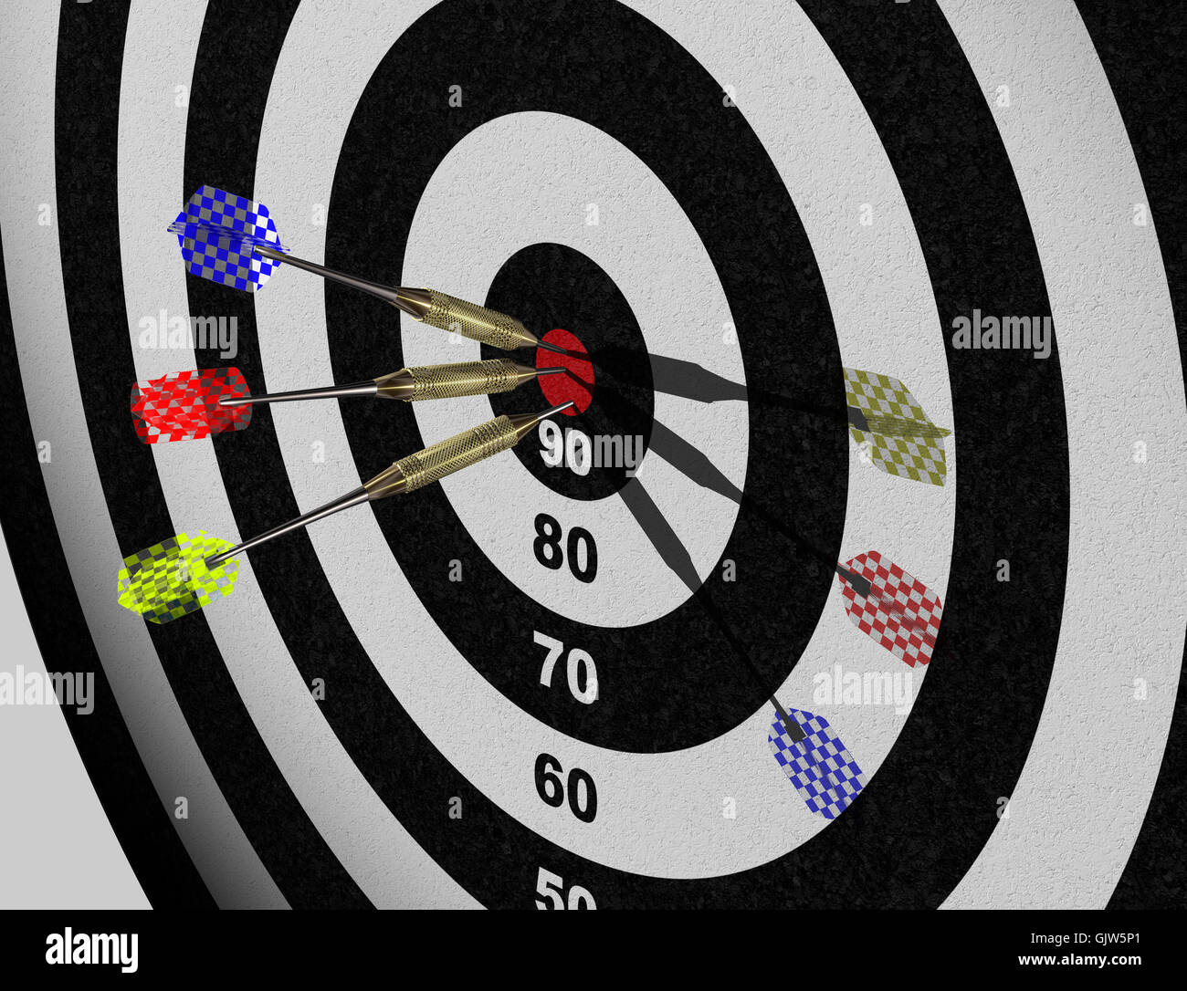 Hits target hi-res stock photography and images - Alamy