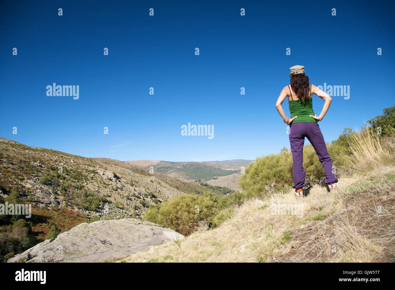 woman spare time free time Stock Photo - Alamy