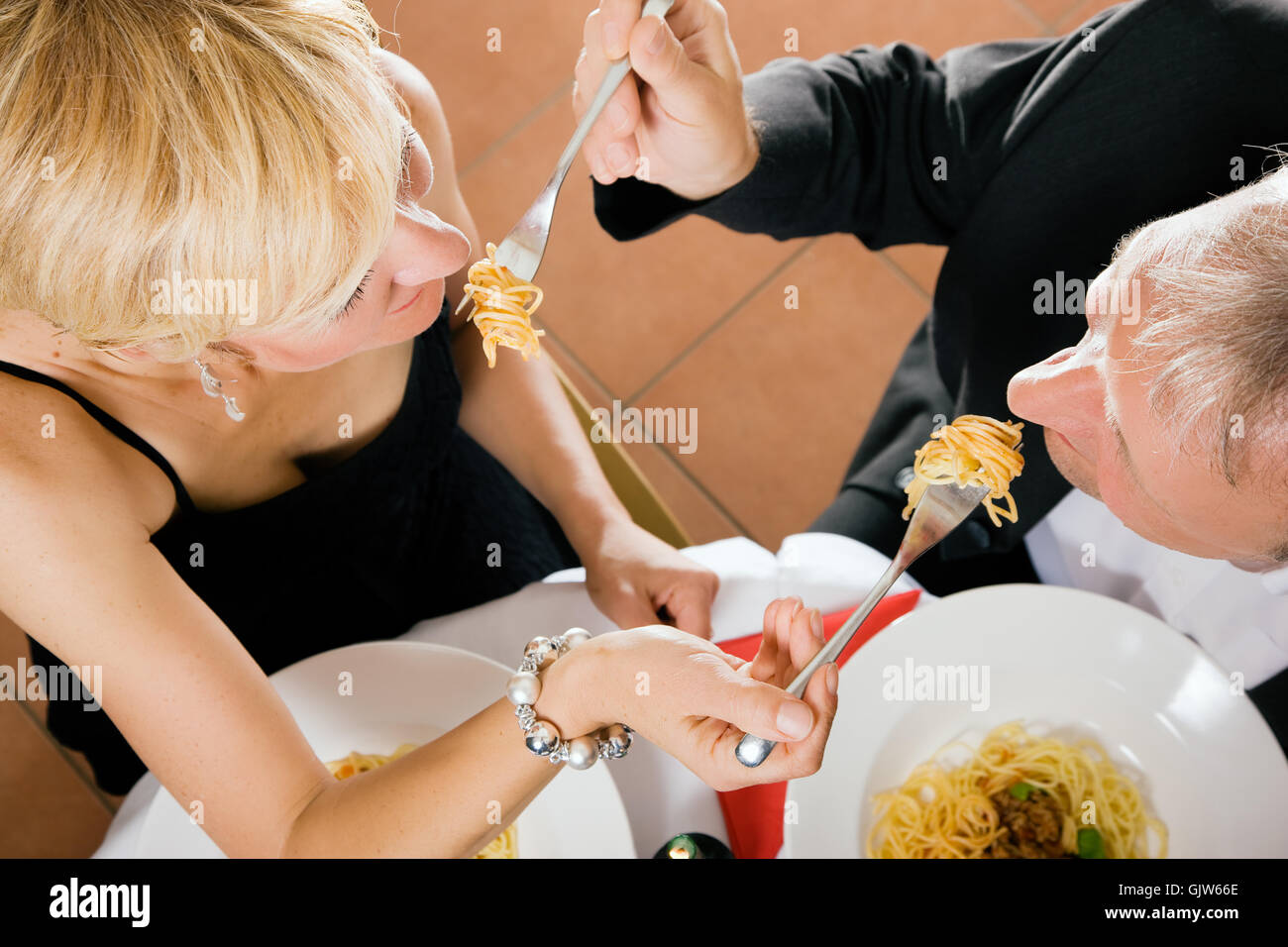 dinner by candlelight Stock Photo - Alamy