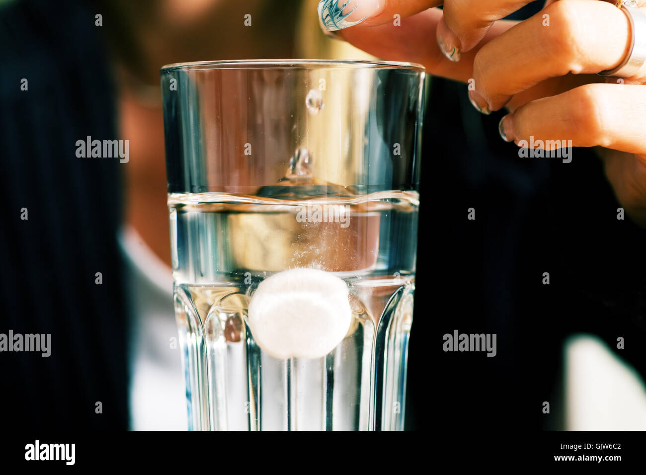 pain cold catarrh Stock Photo - Alamy