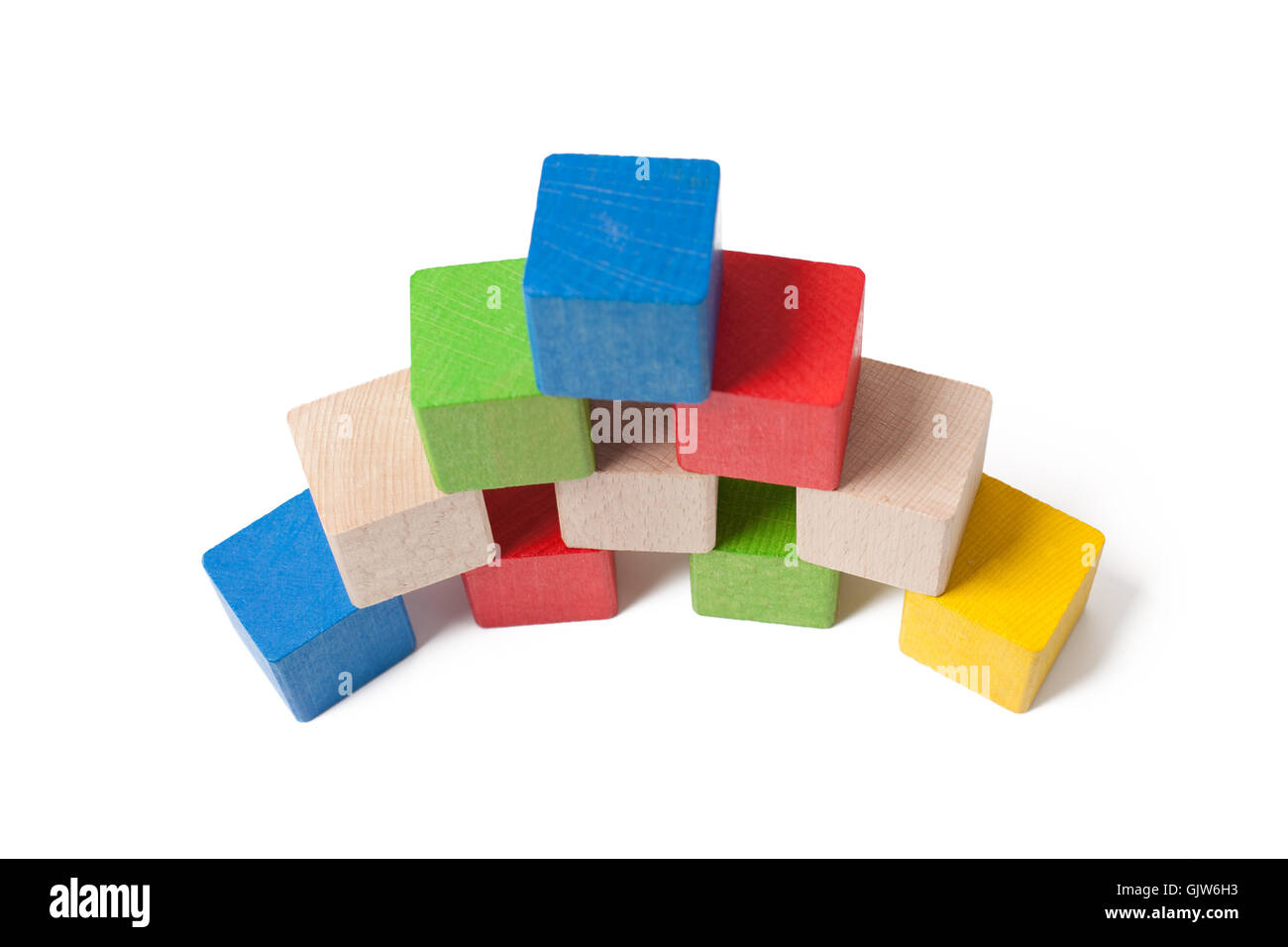 wood toy cube Stock Photo - Alamy