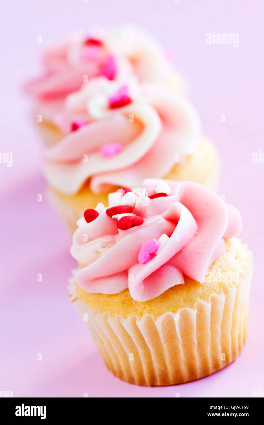 cup row cake Stock Photo - Alamy