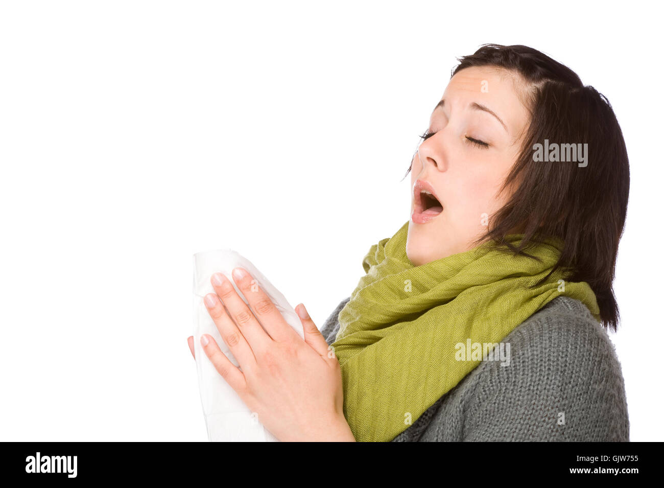 woman health cold Stock Photo - Alamy