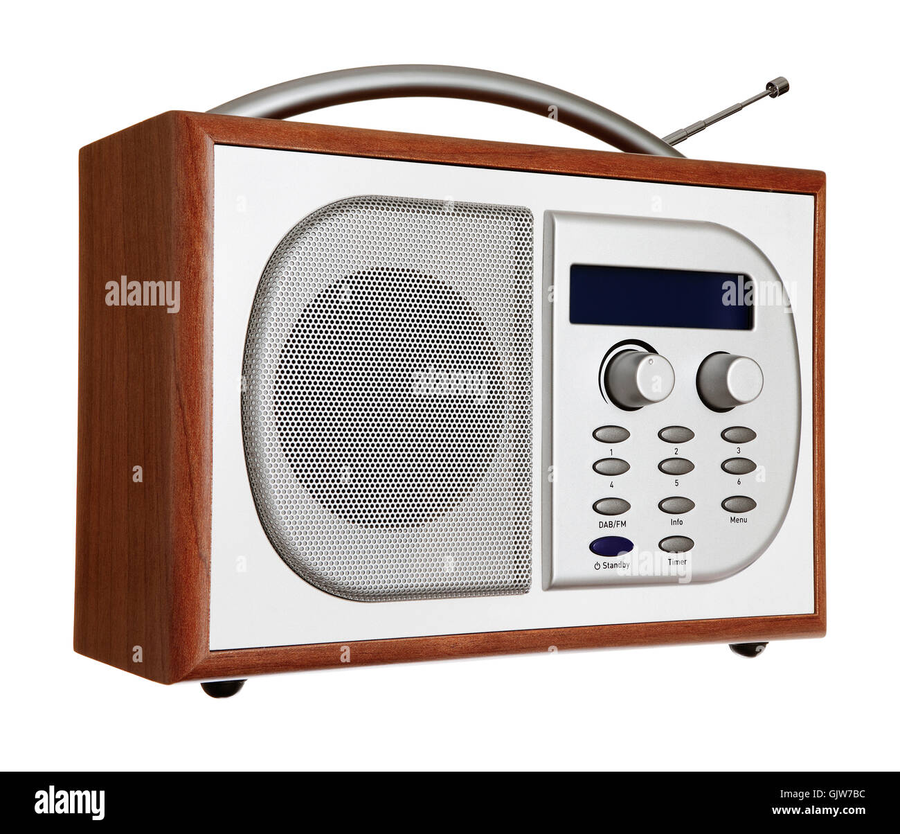 Silver radio Cut Out Stock Images & Pictures - Alamy