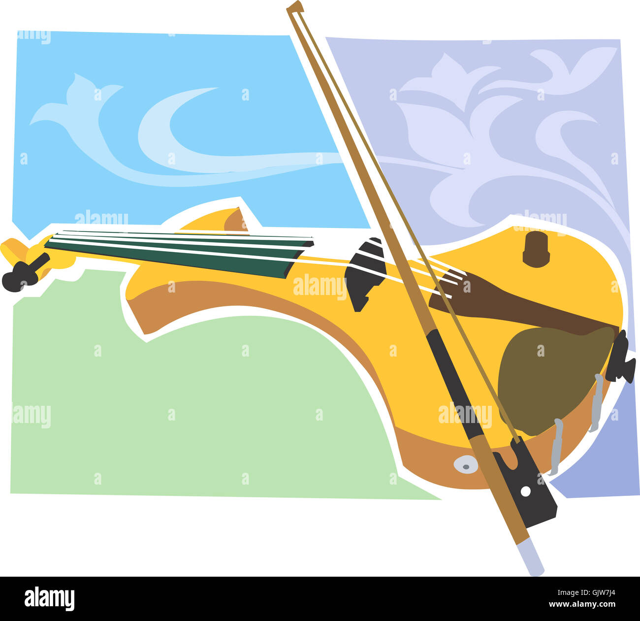 music violin rhythm Stock Photo - Alamy