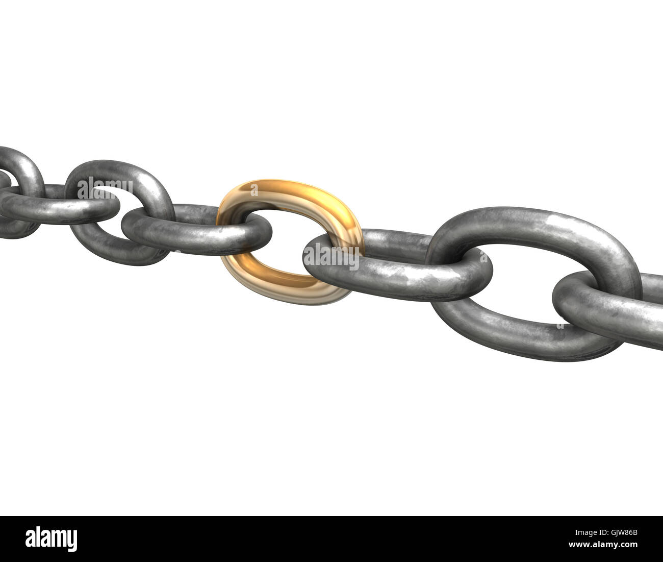 chain iron illustration Stock Photo - Alamy