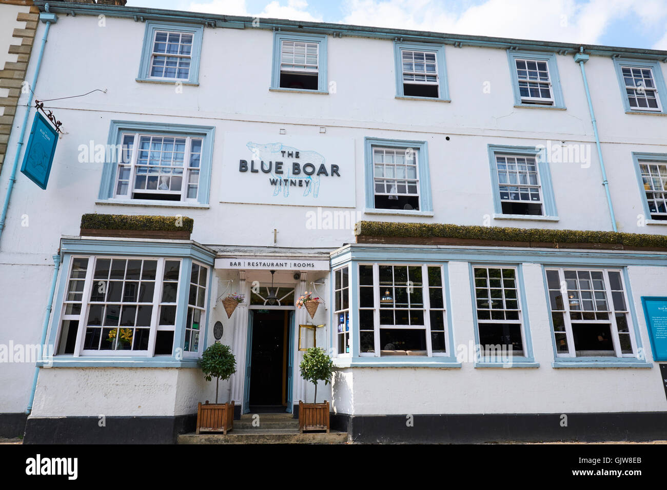 The Blue Boar Restaurant & Pub Market Square Witney Oxfordshire UK ...