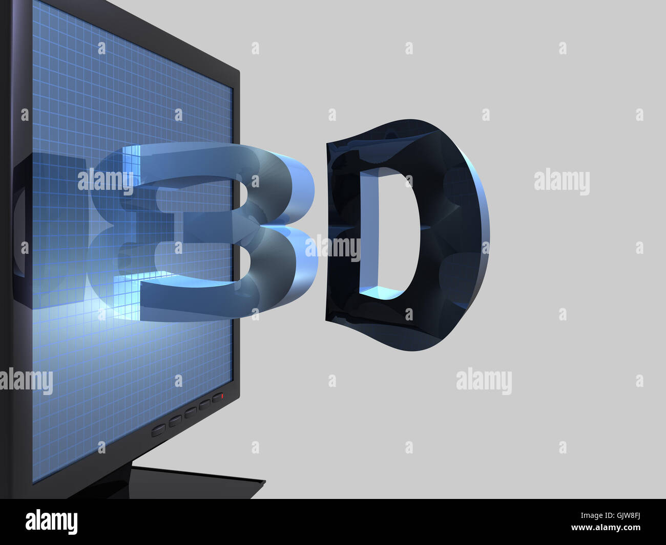 Rendering three dimensional hi-res stock photography and images - Alamy