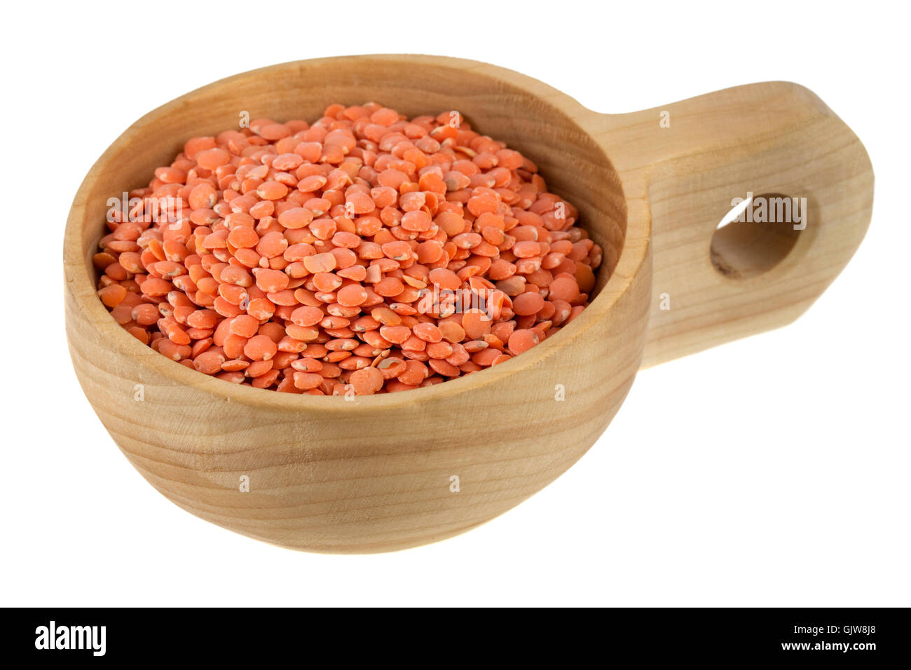 scoop red macro Stock Photo - Alamy